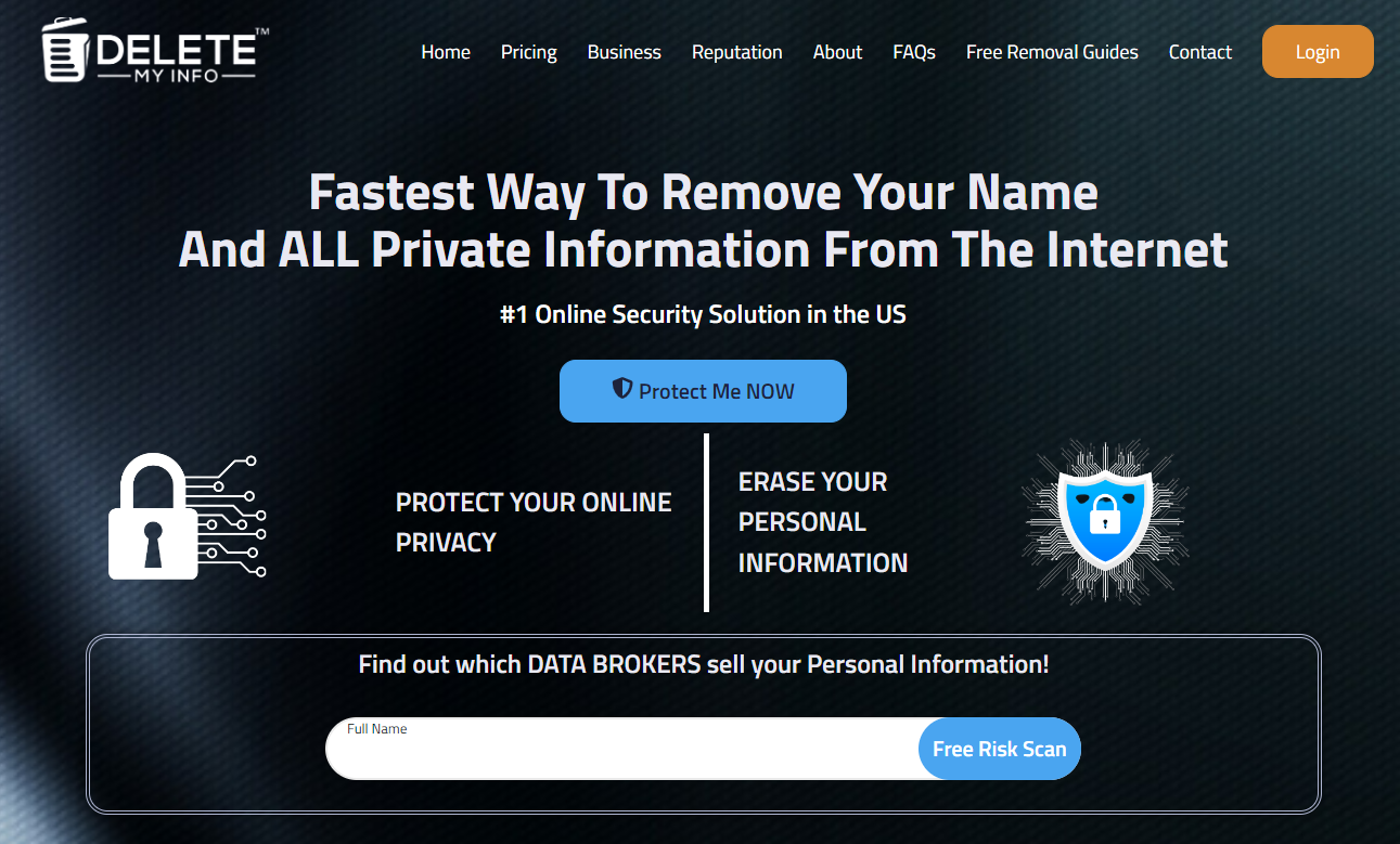 DeleteMyInfo™ - FASTEST WAY TO DELETE YOUR INFORMATION ONLINE